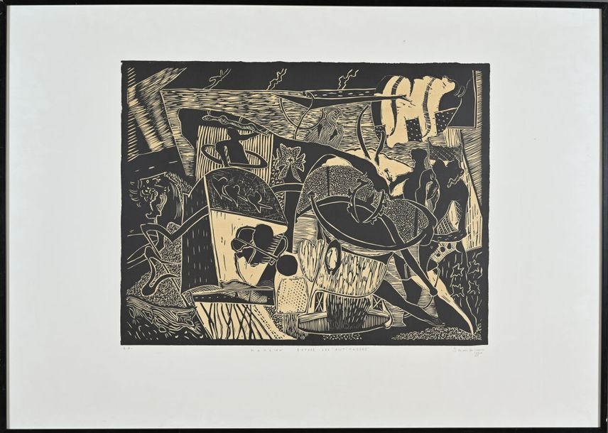 Max Schoendorff | Marcion exposes the antitheses, 1990. (1990) | MutualArt