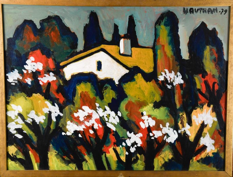 Henri Autran | Cabanon de Provence au printemps (1979) | MutualArt