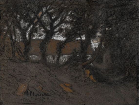 Paul Leriche | Paysage arboré (1908) | MutualArt