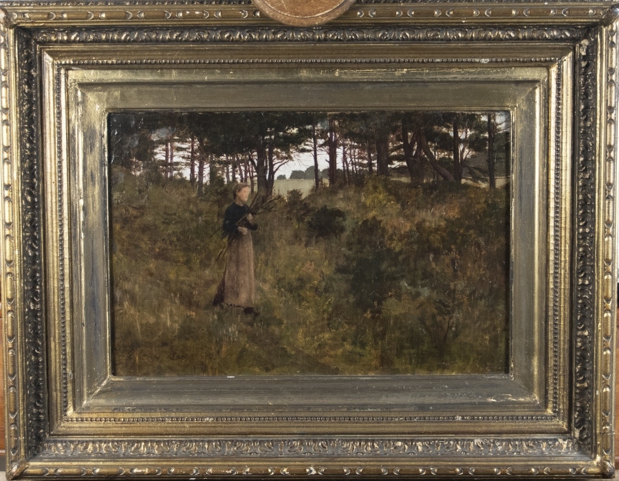 Maud Raphael Jones | Jones, Maud Raphael: Holzsammlerin in der Heide ...