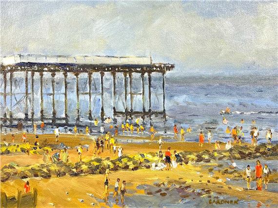 Keith Gardner | Colwyn Bay Pier from the East | MutualArt