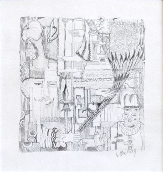 Louis Bellon | Surrealist composition | MutualArt