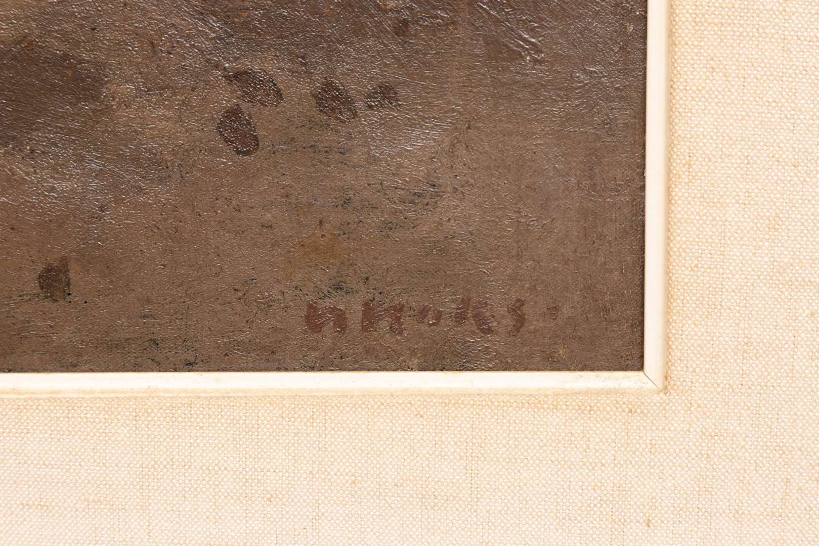 Kees Maks | A white workhorse (Circa 1900) | MutualArt