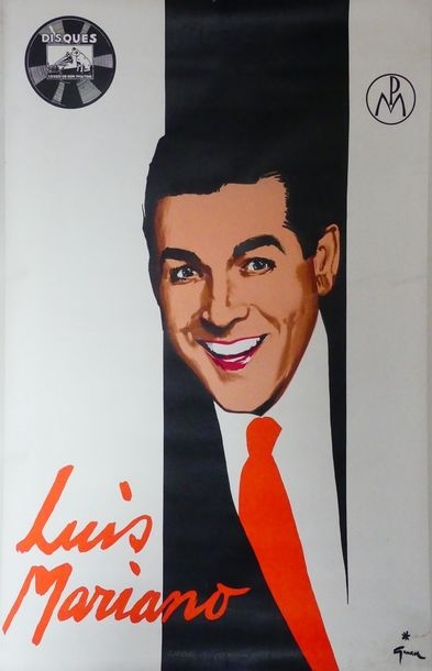 René Gruau | LUIS MARIANO (Circa 1950) | MutualArt