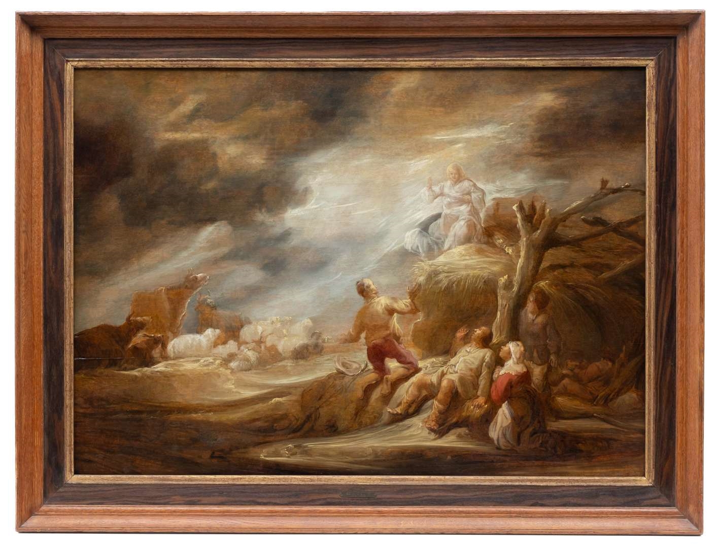 Benjamin Cuyp | The annunciation of Christ's birth to the shepherds ...