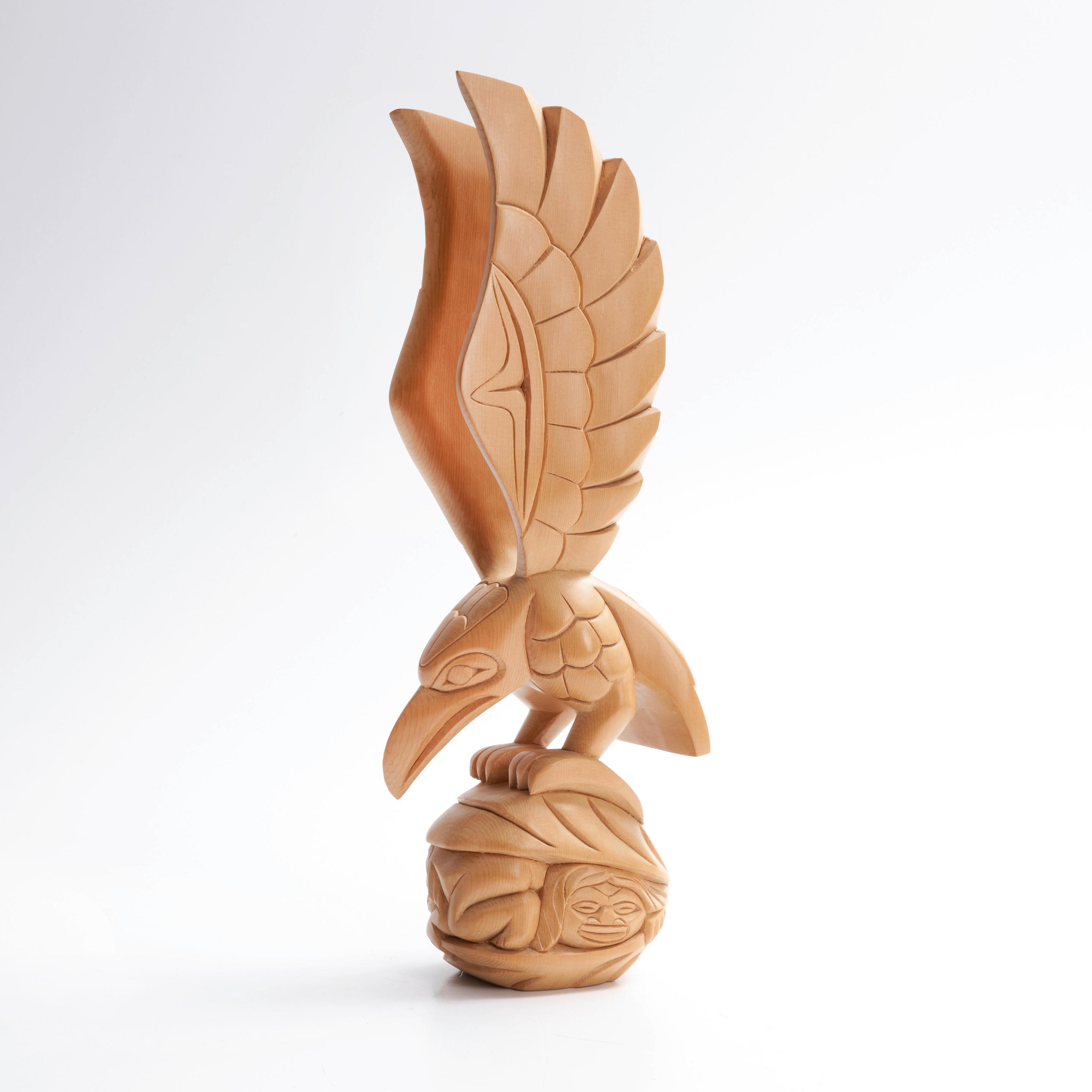 Doug Lafortune | A Doug LaFortune eagle carving | MutualArt