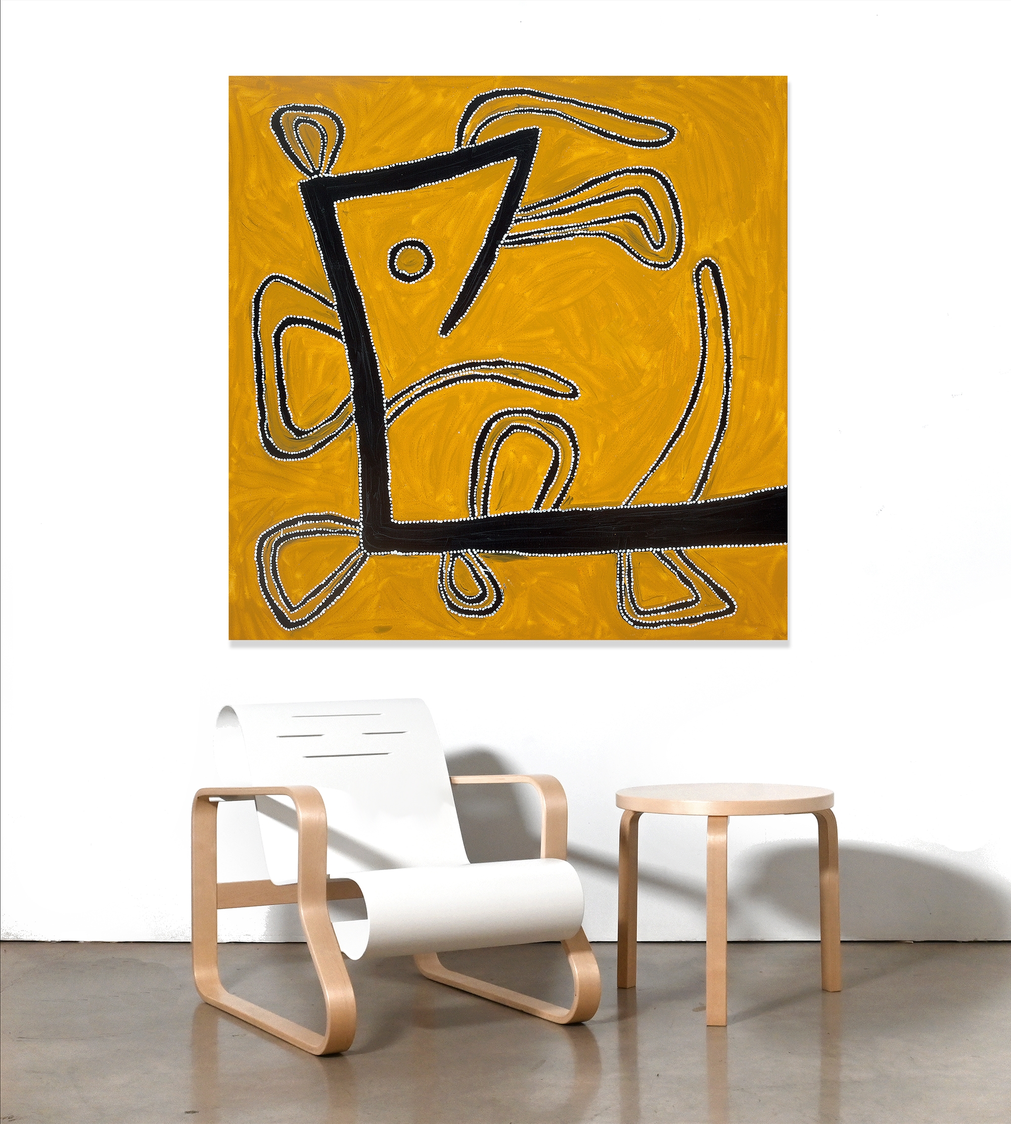 Rover Thomas | Cyclone Tracy - Willy Willy, 1995 (1995) | MutualArt