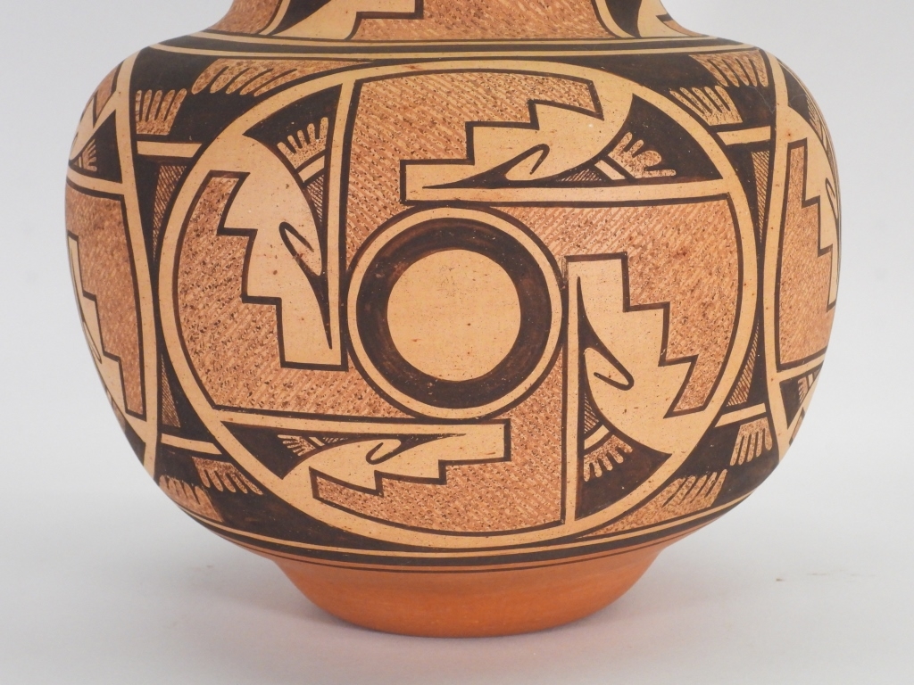 Randy Nahohai | Randy Nahohai Zuni Pottery Vessel (1990) | MutualArt