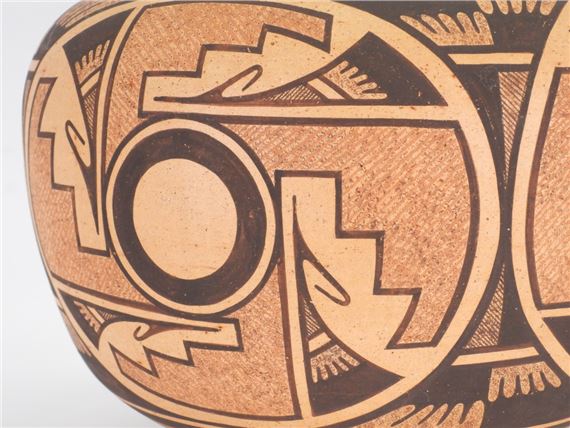 Randy Nahohai | Randy Nahohai Zuni Pottery Vessel (1990) | MutualArt