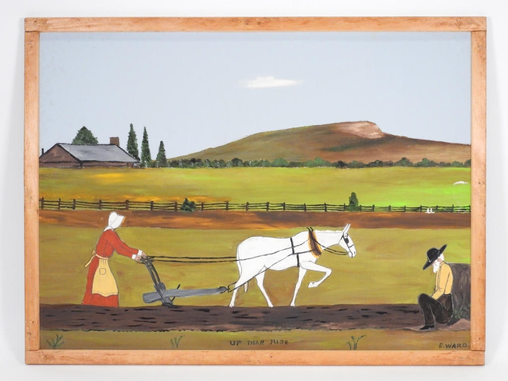 Essie Treat Ward | Essie Ward Folk Art Genre Painting | MutualArt
