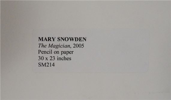 Mary Snowden | Mary Snowden Magician Illustration Drawing (1940 ...