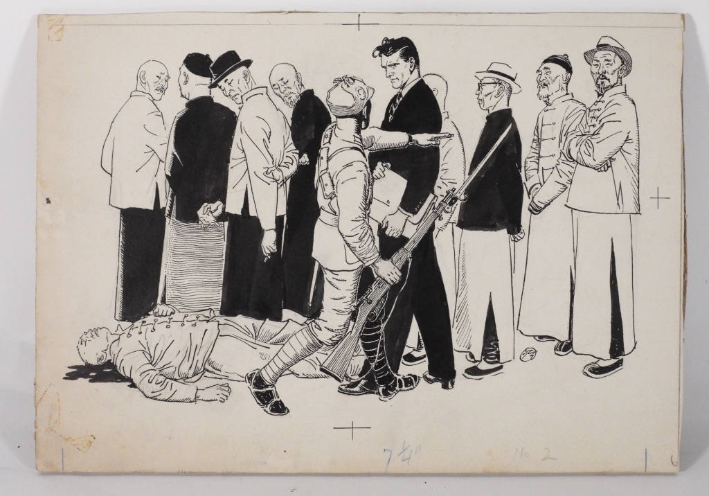 Frederick Trench Chapman | 5PC Frederick T. Chapman Illustration Art ...