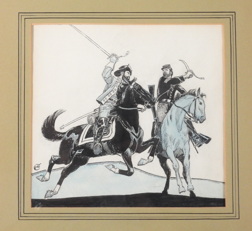 Frederick Trench Chapman | 5PC Frederick T. Chapman Illustration Art ...