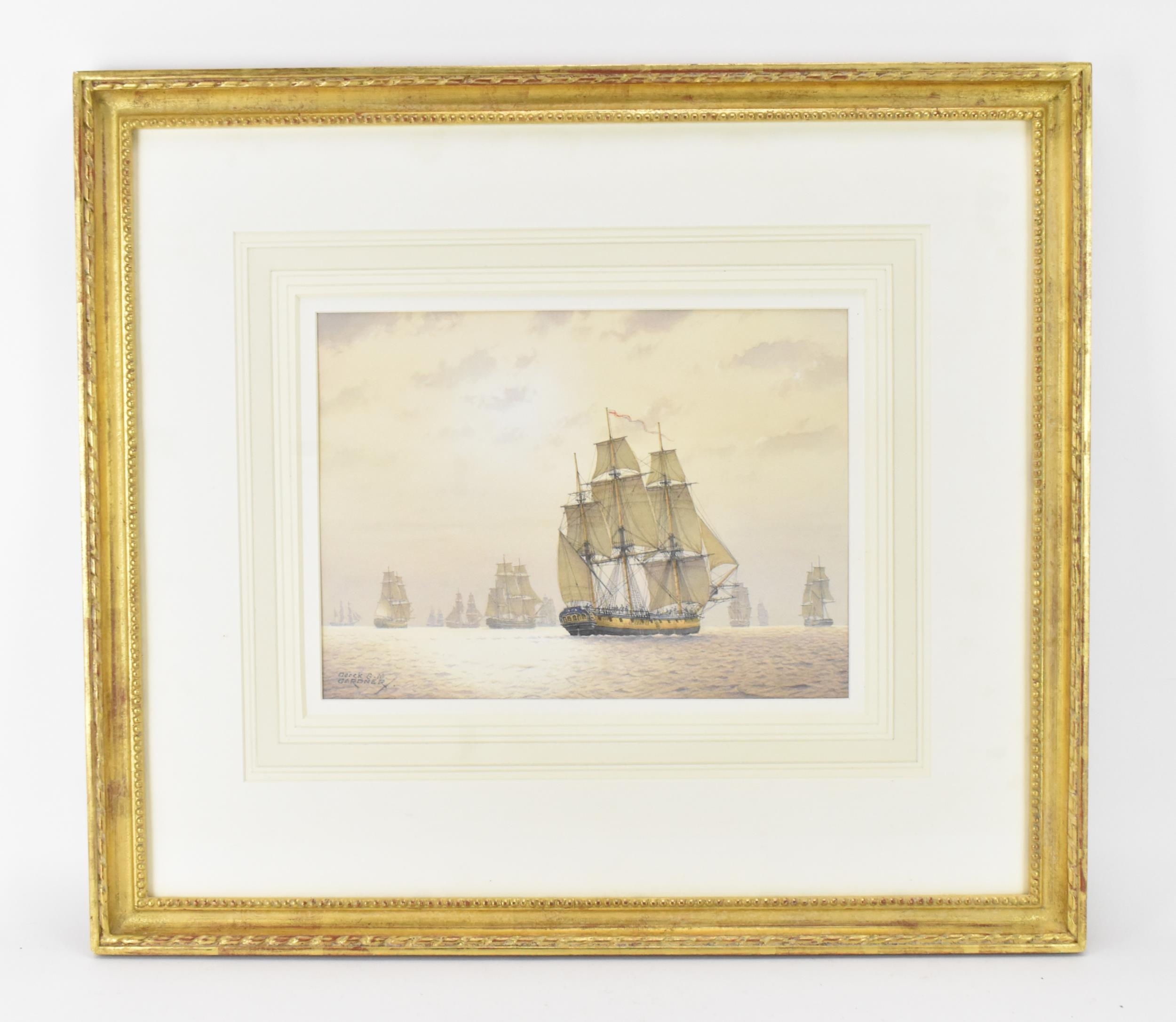 Derek Gardner | The Battle of Camperdown | MutualArt