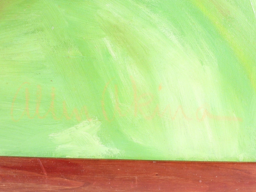 Allen Akina | Allen Akina Portrait of a Hawaiian Woman Painting | MutualArt