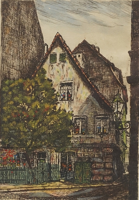 Karl Albrecht Buschbaum | Alt-Berlin Nussbaum (1885) | MutualArt
