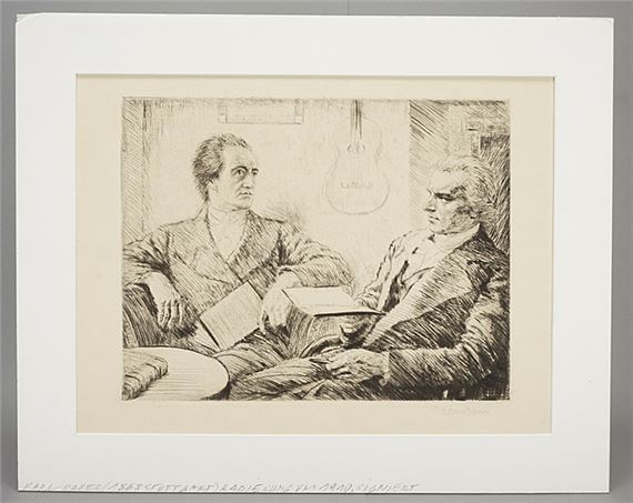 Karl Konrad Friedrich Bauer | Goethe und Schiller | MutualArt