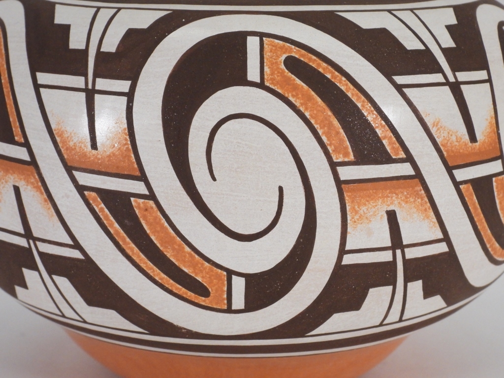 Randy Nahohai | Randy Nahohai Rainbird Zuni Pottery Jar | MutualArt