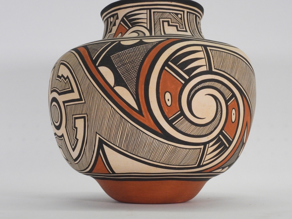 Randy Nahohai | Randy Nahohai Native American Zuni Pottery Vessel ...