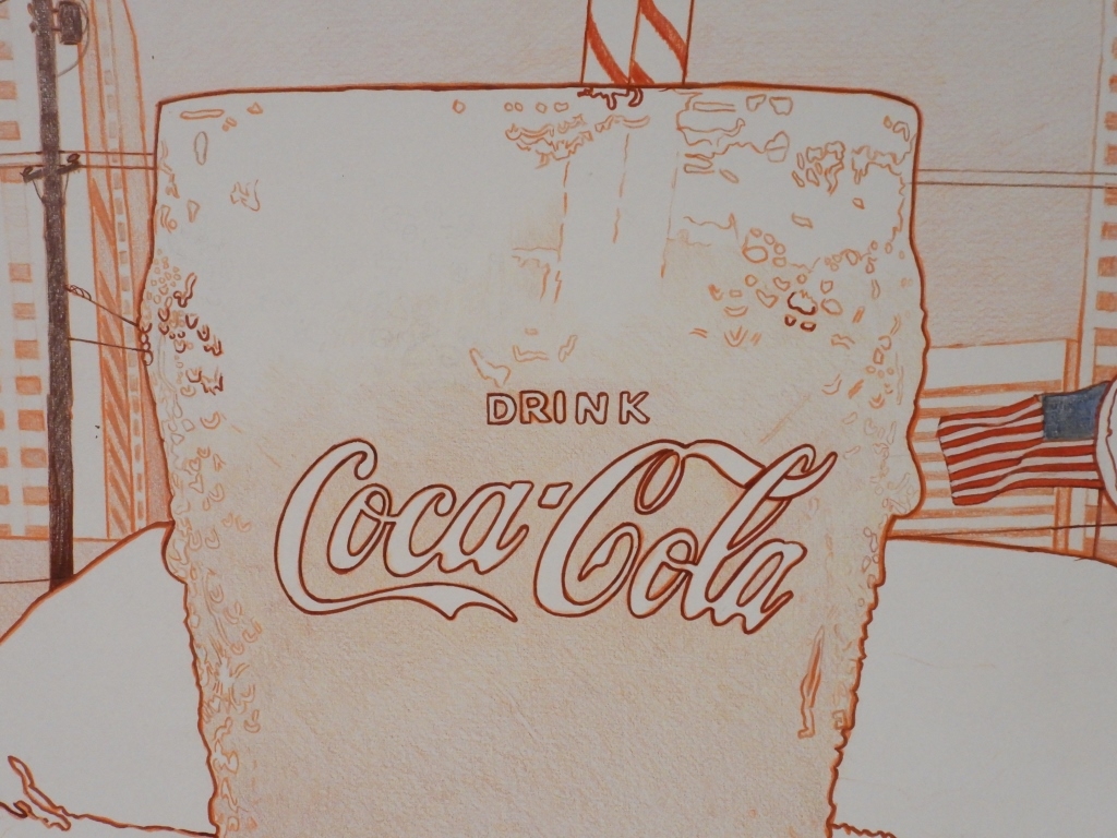 Mary Snowden | Mary Snowden Coca-Cola Illustrative Drawing (1940 ...