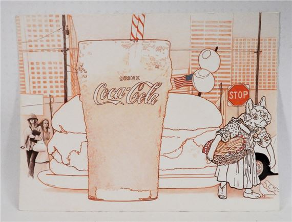 Mary Snowden | Mary Snowden Coca-Cola Illustrative Drawing (1940 ...