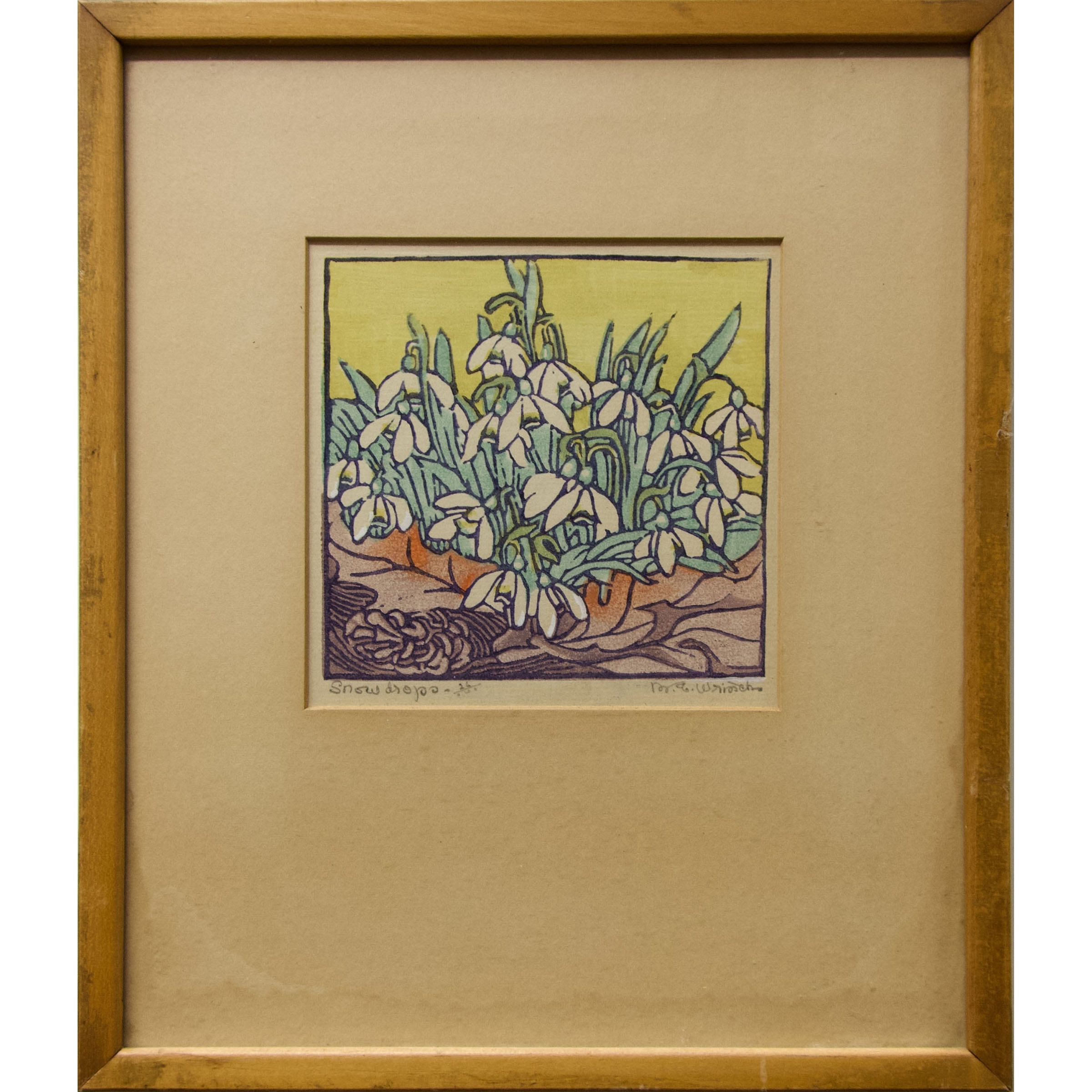 Mary Wrinch | SNOWDROPS | MutualArt