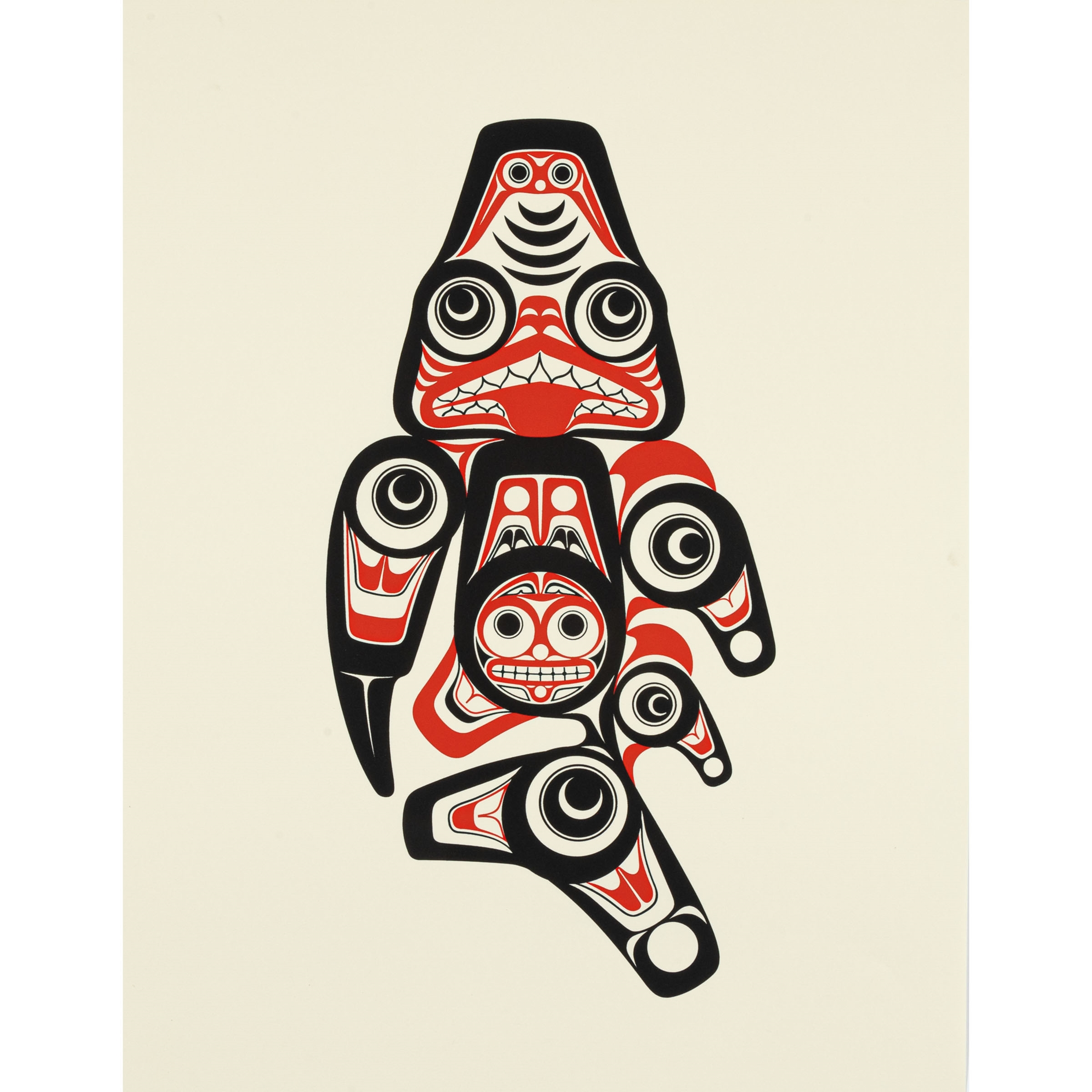 Bill Reid | THE SALMON - CANADA'S PLEA FOR A THREATENED SPECIES | MutualArt