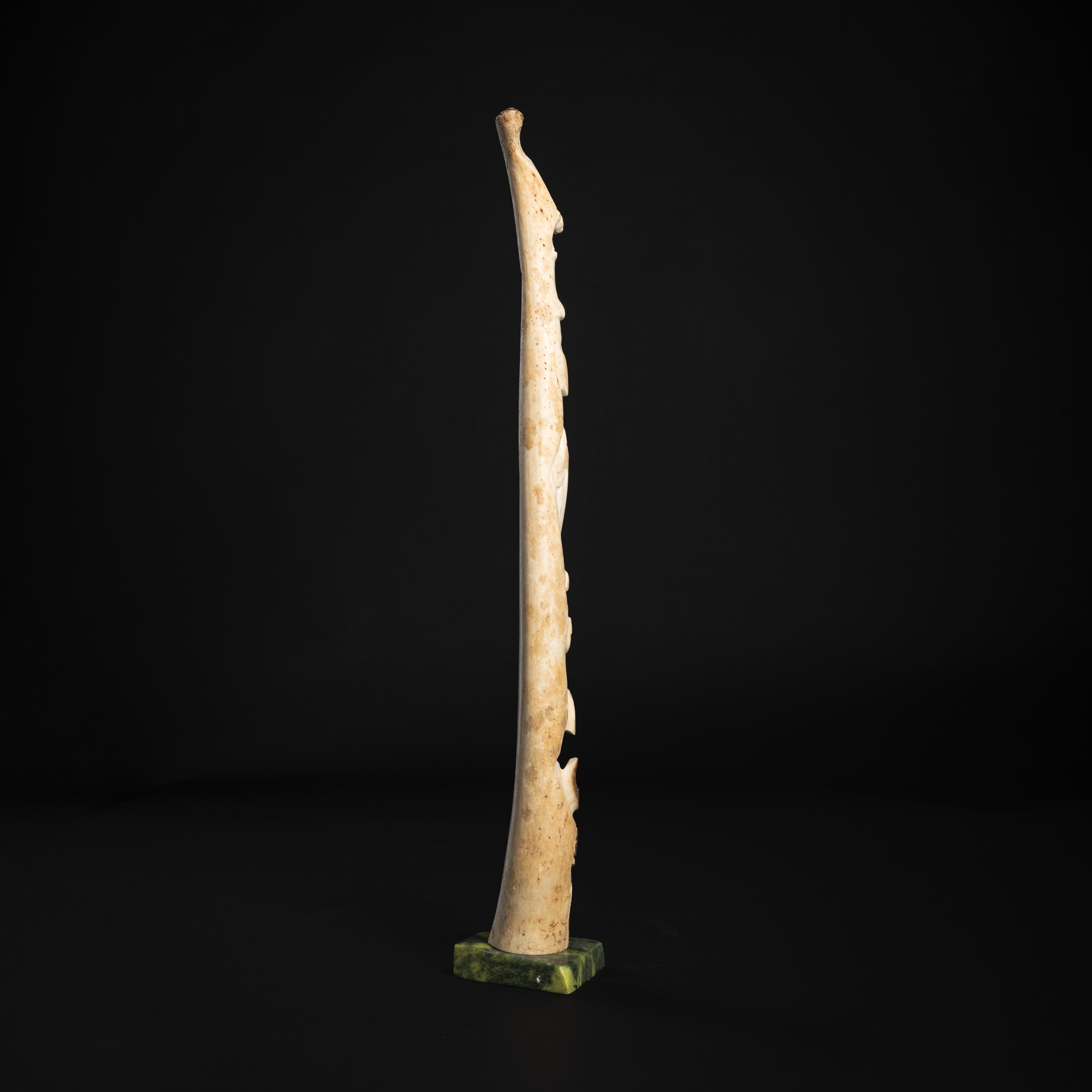 Osuitok Ipeelee | CARVED OOSIK WITH ANIMALS | MutualArt