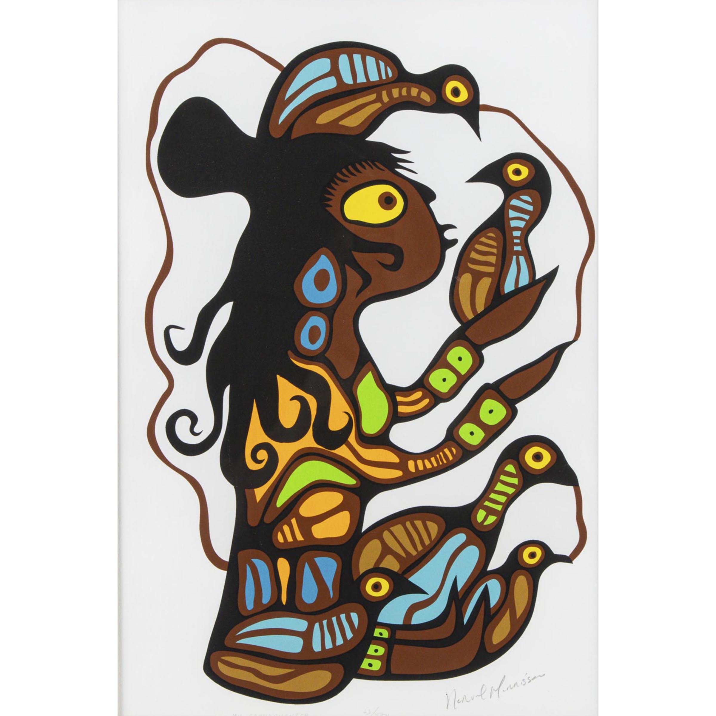 Norval Morrisseau | MY GRANDDAUGHTER | MutualArt