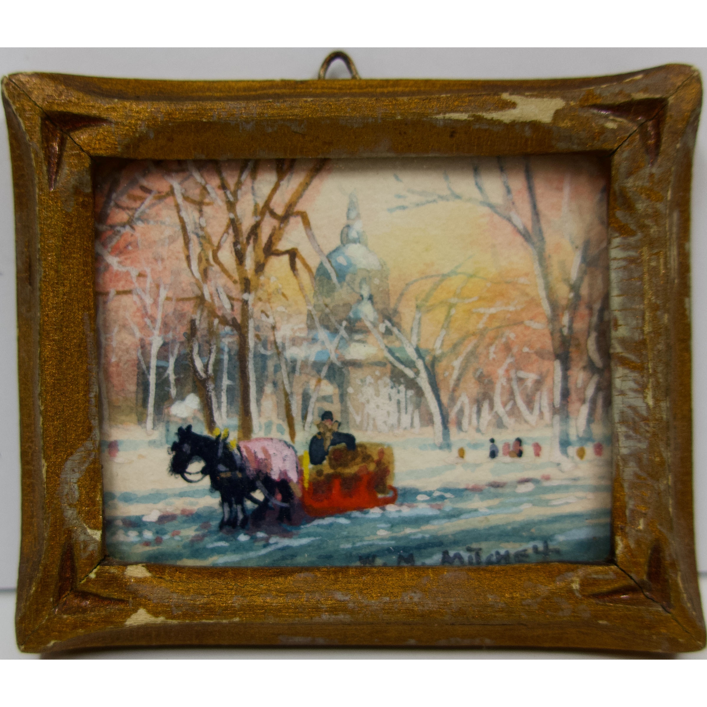 Willard Morse Mitchell | THE LITTLE RED SLEIGH - DOMINION SQUARE ...