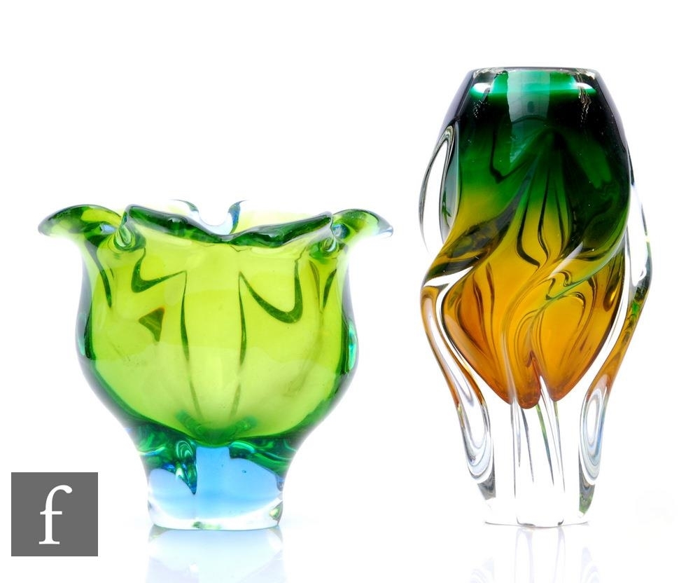 Josef Hospodka | Jan Beranek - Skrdlovice Glassworks - A mid 20th ...