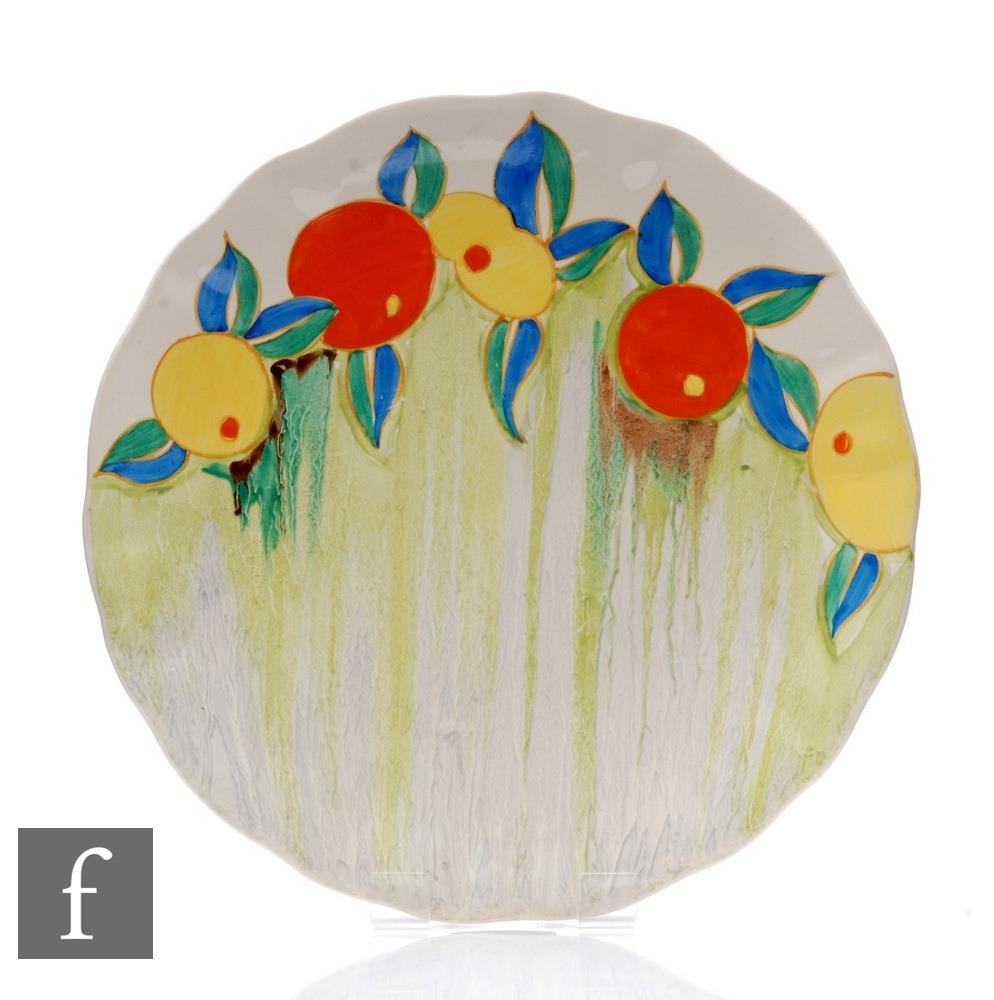 Clarice Cliff | Clarice Cliff - Delecia Citrus - A large wave edged ...