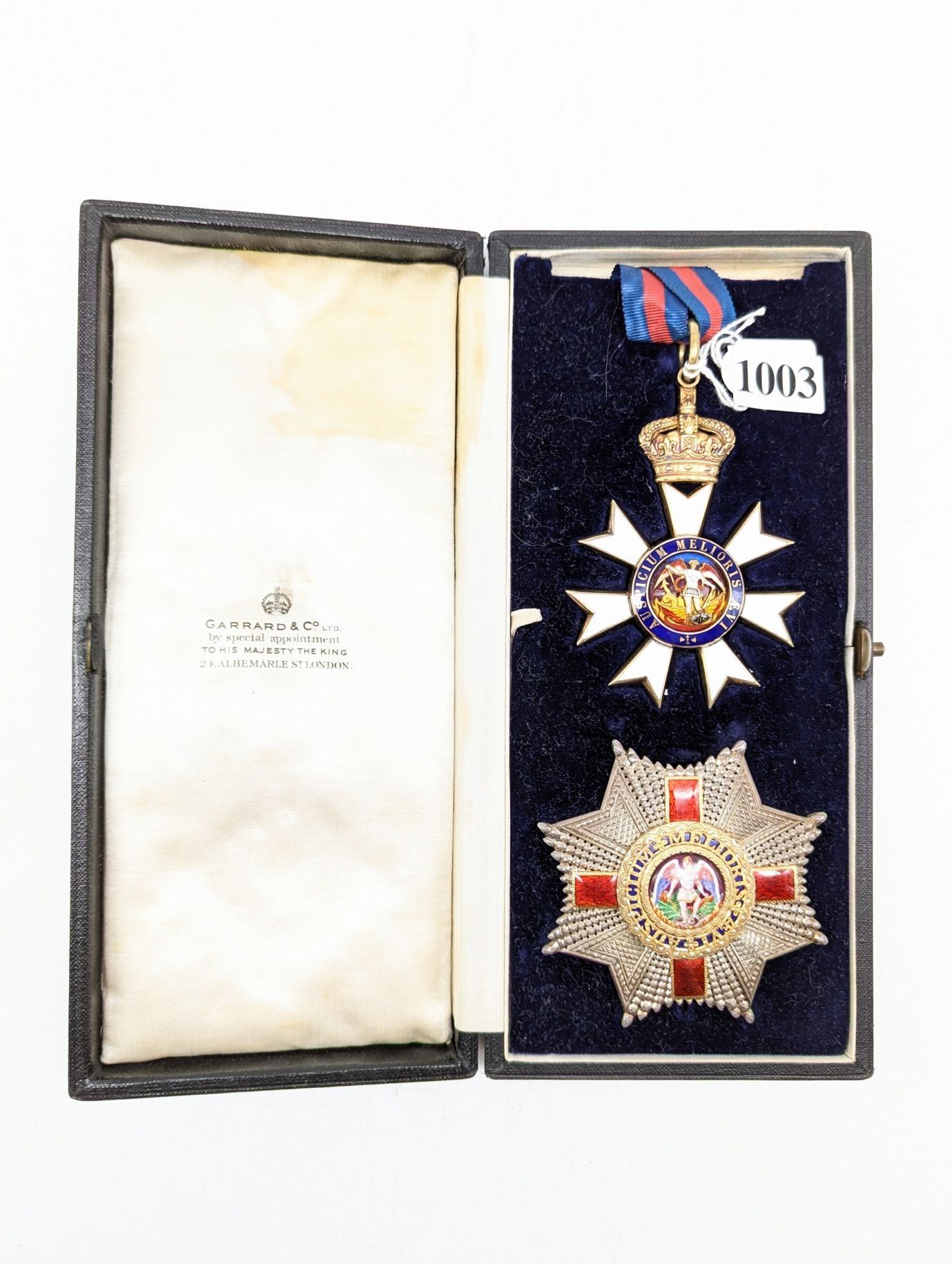 Michael Silver | ENAMELLED BOXED PAIR OF MEDALLIONS | MutualArt