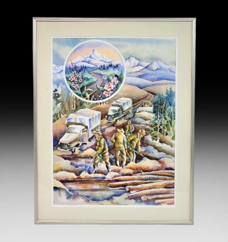 Kathleen Kathy Lynch | Alaska Highway (Circa 1992) | MutualArt