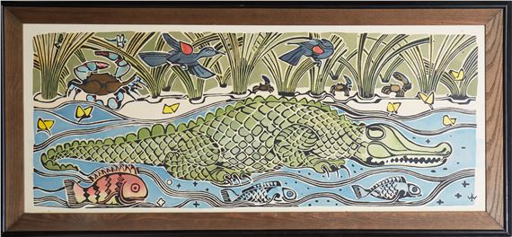 Walter Inglis Anderson | Alligator, | MutualArt