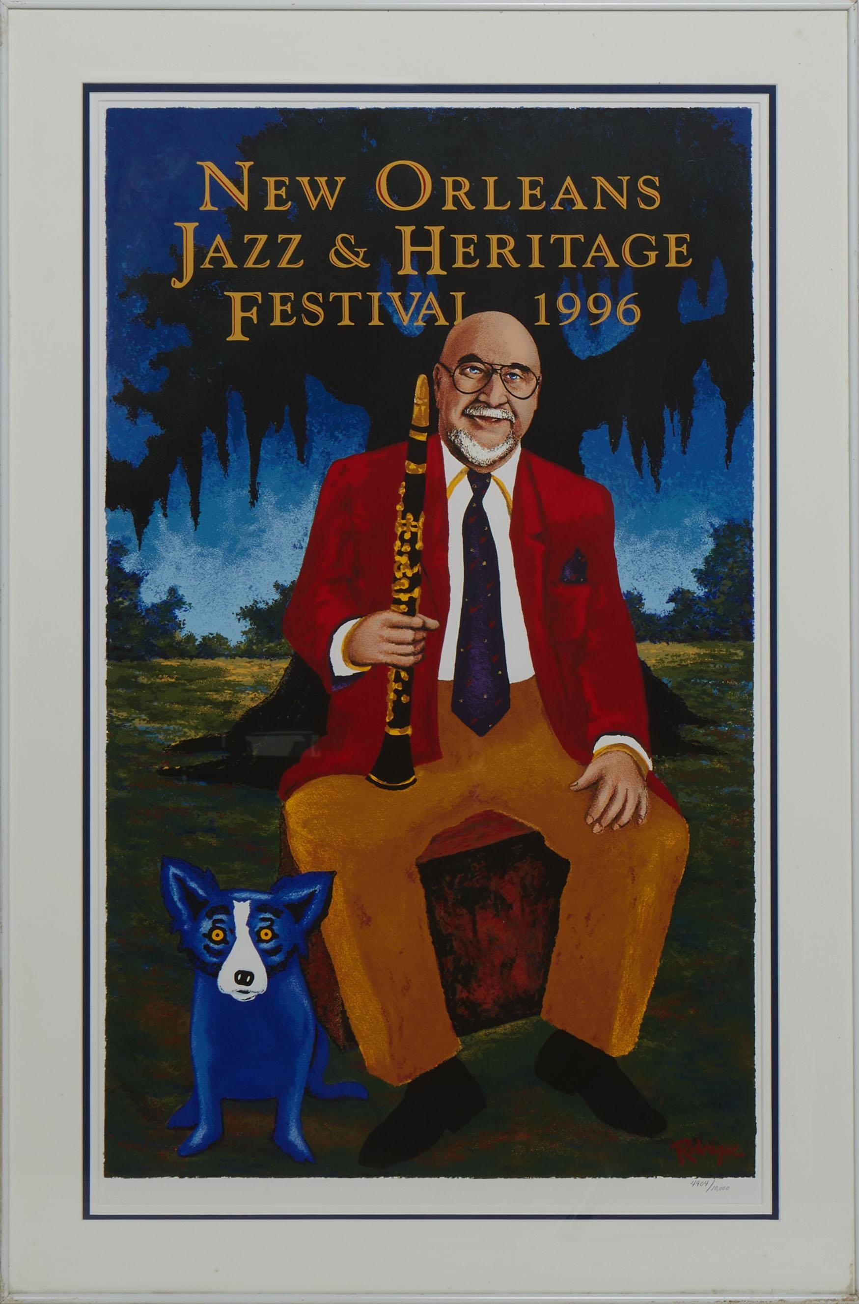 George Rodrigue | Pete Fountain: New Orleans Jazz and Heritage Festival ...