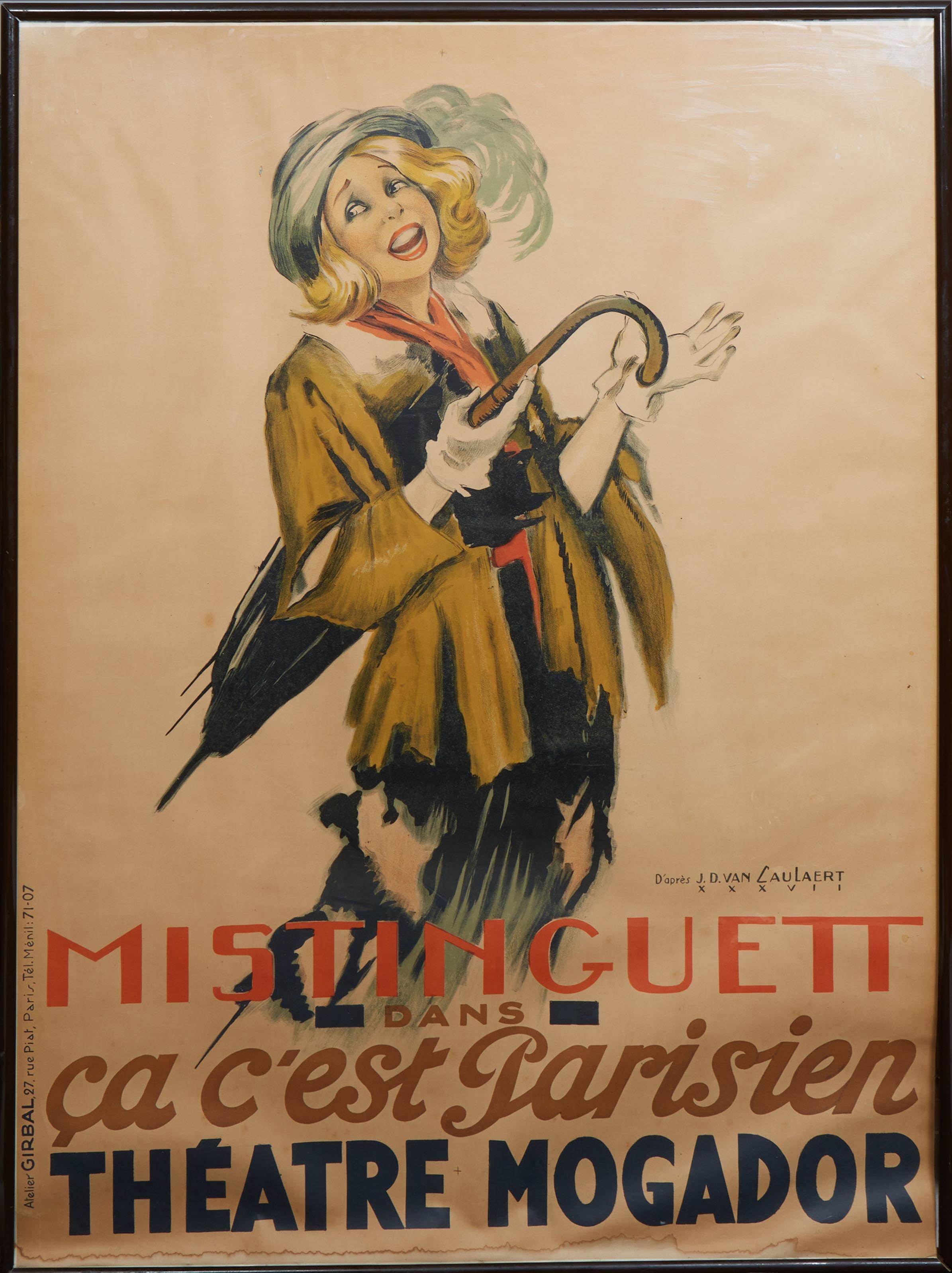 Jean-Dominique van Caulaert | Mistinguett dans Ca C'est Parisien ...