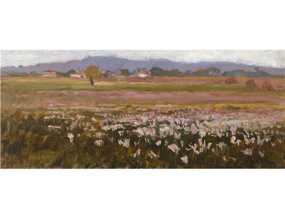August Rieger | Flower meadow | MutualArt