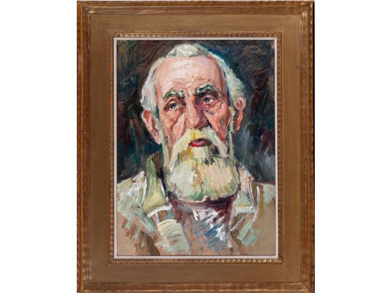 August Rieger | Portrait of Carl Moll | MutualArt