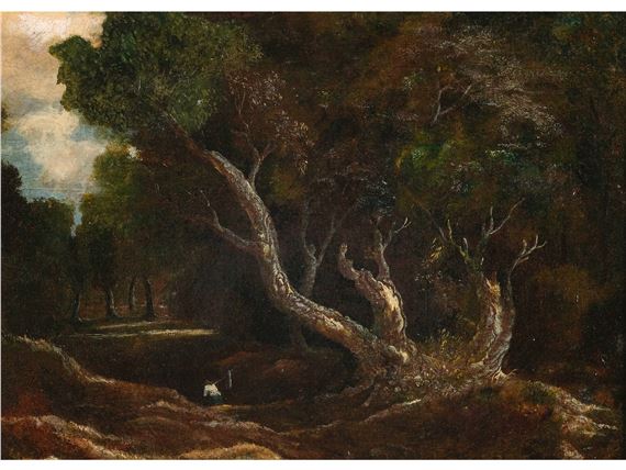 Jacob van Ruisdael | Forest landscape | MutualArt