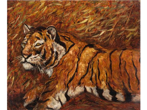 Oskar Spitzer | Tiger (1899) | MutualArt