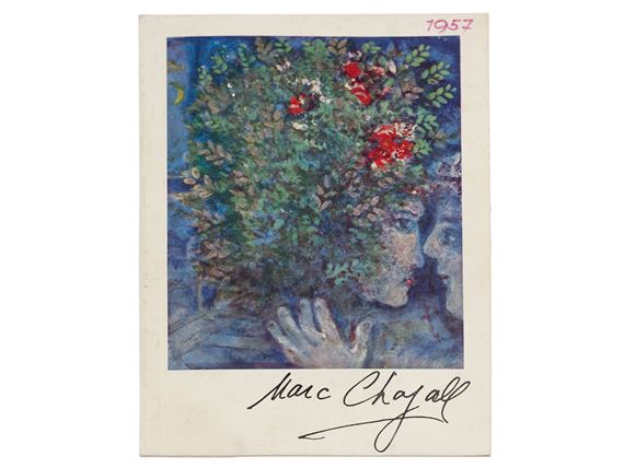 Marc Chagall | Pen and ink drawing on paper (1960) | MutualArt