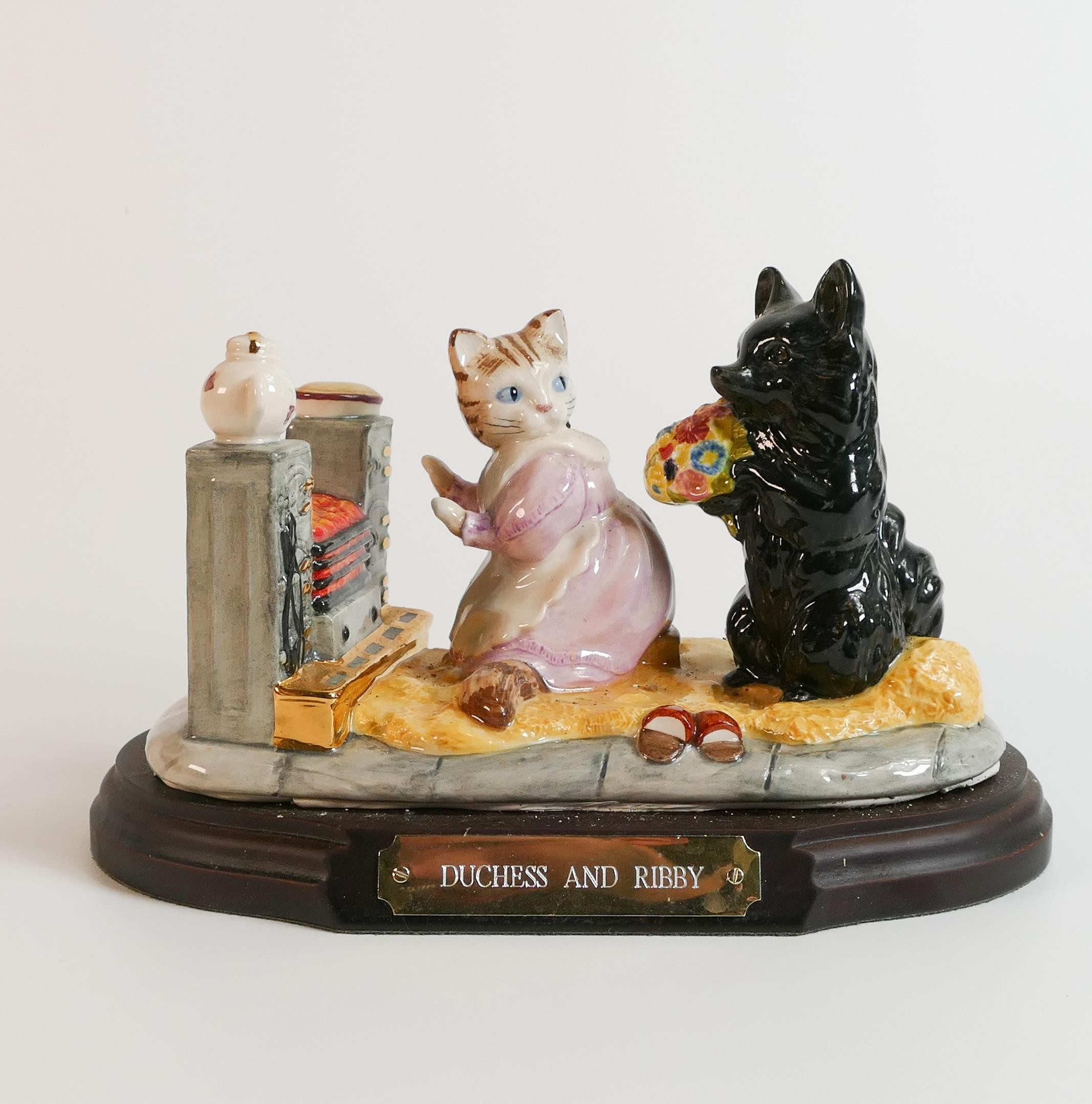 Beatrix Potter | Beswick Beatrix Potter tableau Duchess and Ribby P4983 ...
