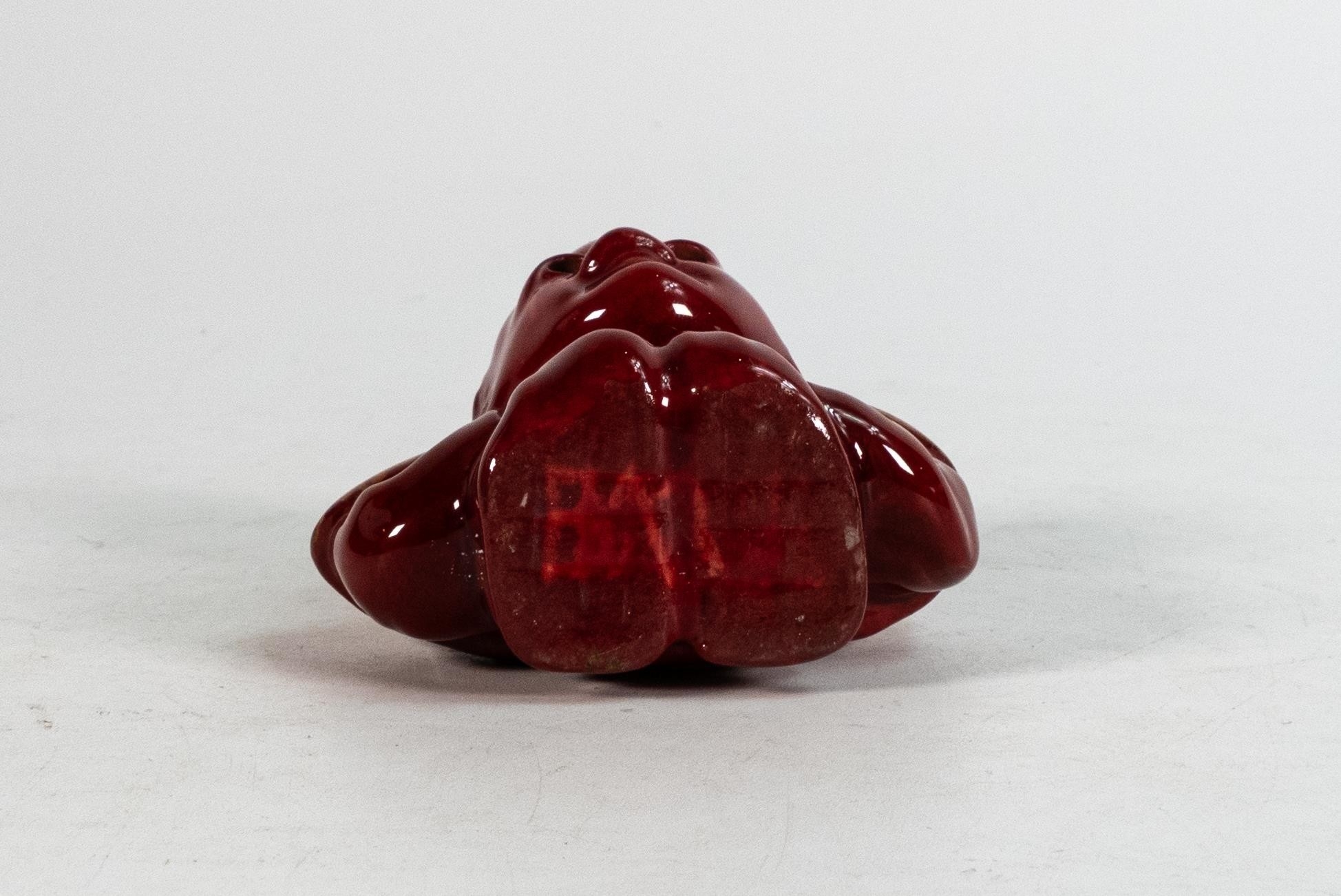 Bernard Moore | Bernard Moore mottled Flambe model of bust Diakokan, h ...