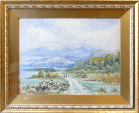 Henry Hadfield Cubley | Henry Hadfield CUBLEY, (1858-1934) watercolour ...