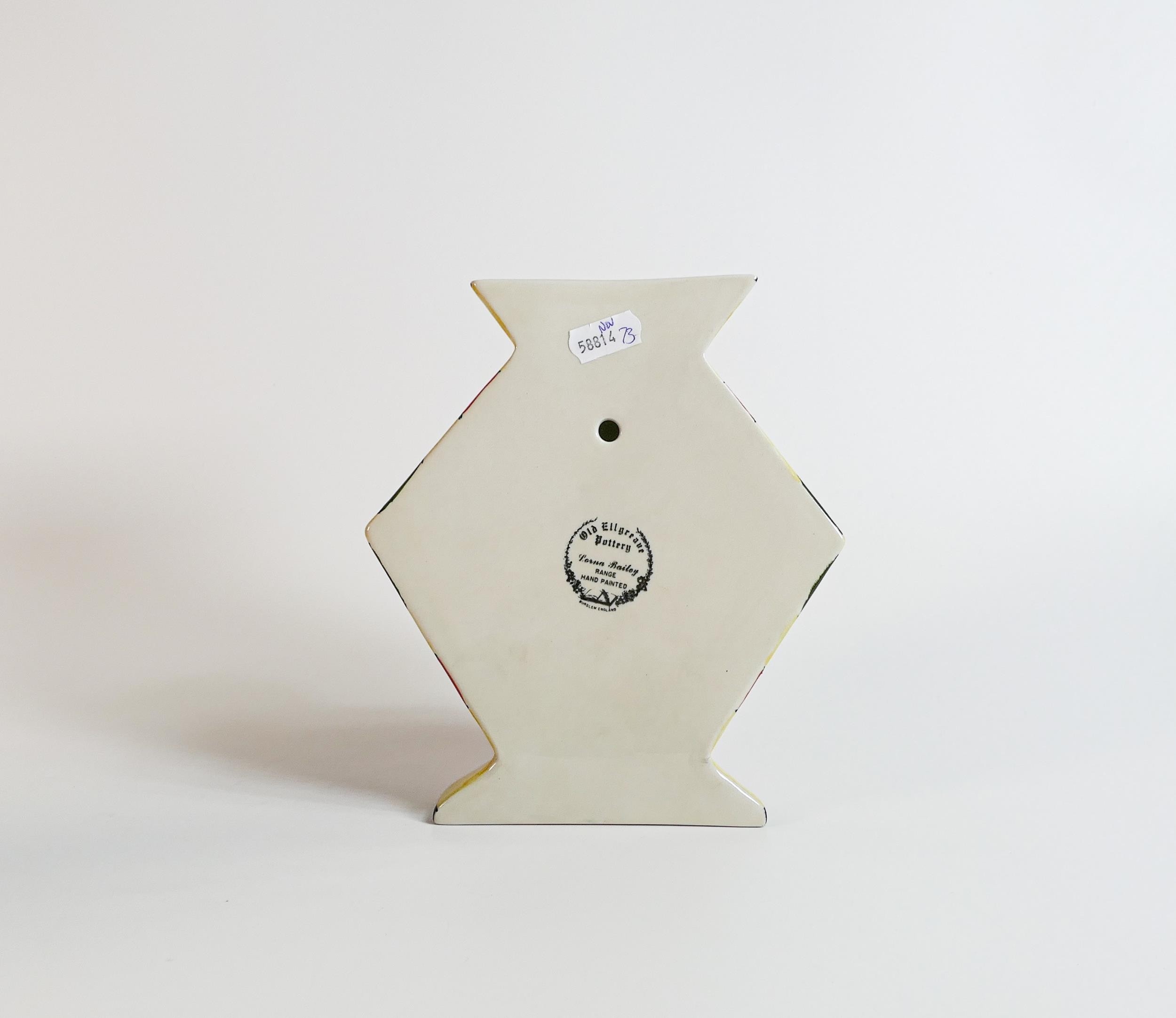 Lorna Bailey | Lorna Bailey Show Time pattern wall pocket, height 17 ...