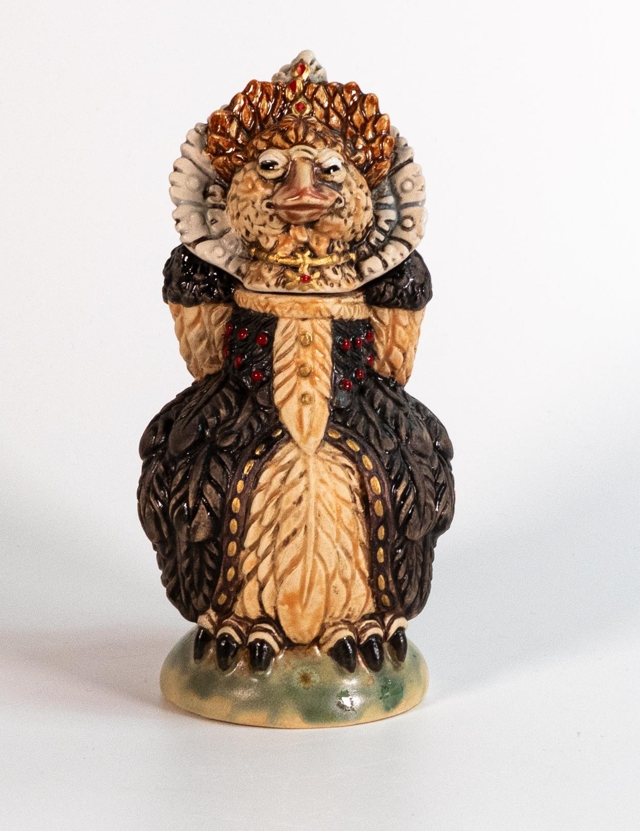 Andrew Hull | Burslem pottery Queen Elizabeth I Grotesque bird. Signed ...