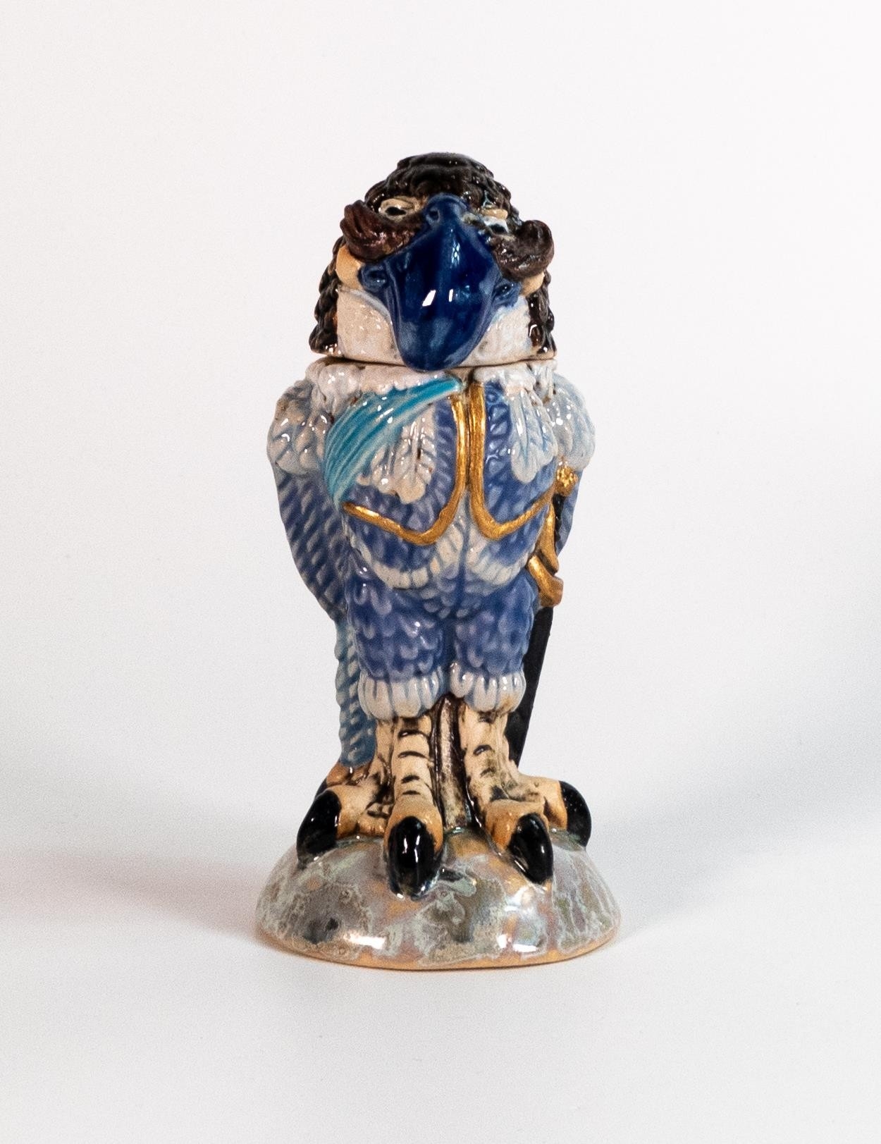 King Charles | Burslem pottery King Charles I Grotesque bird. Signed to ...