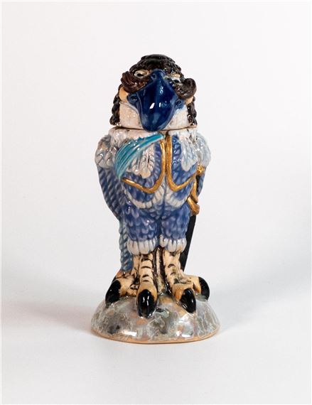 Andrew Hull | Burslem pottery King Charles I Grotesque bird. Signed to ...