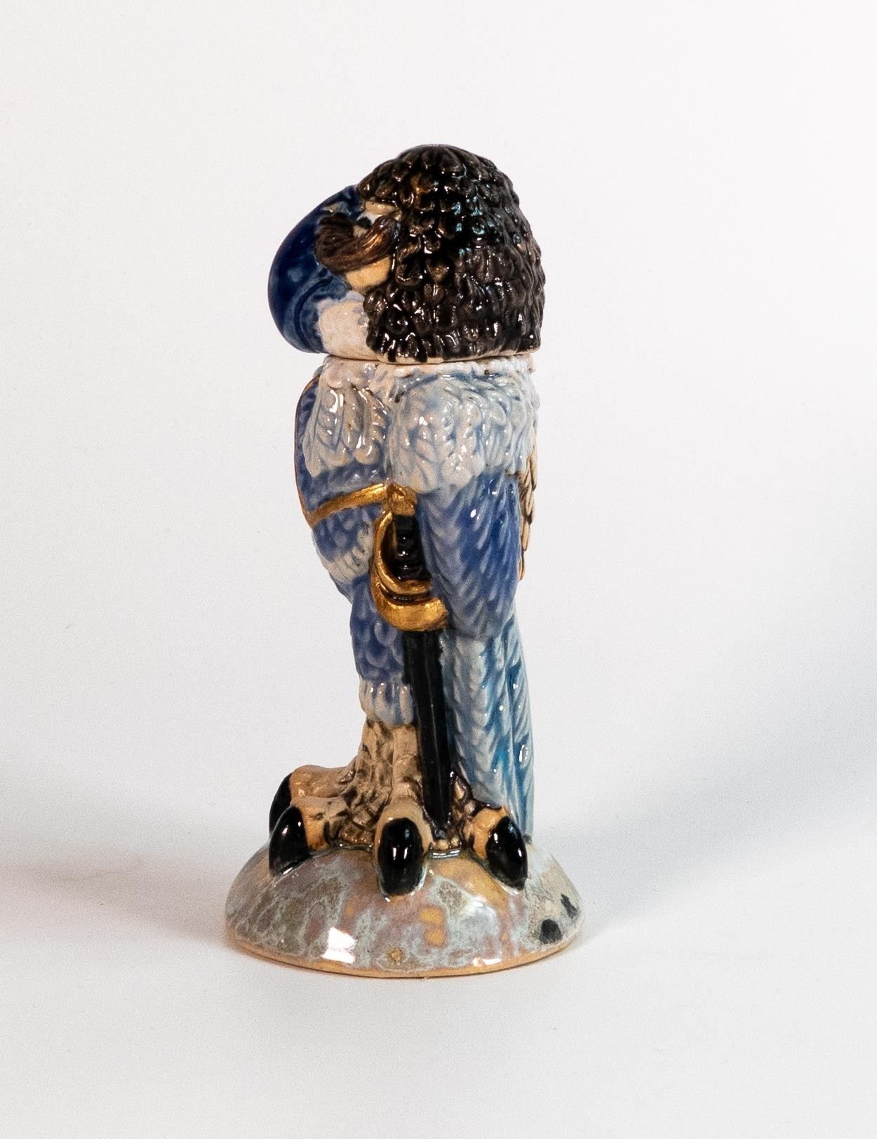 Andrew Hull | Burslem pottery King Charles I Grotesque bird. Signed to ...